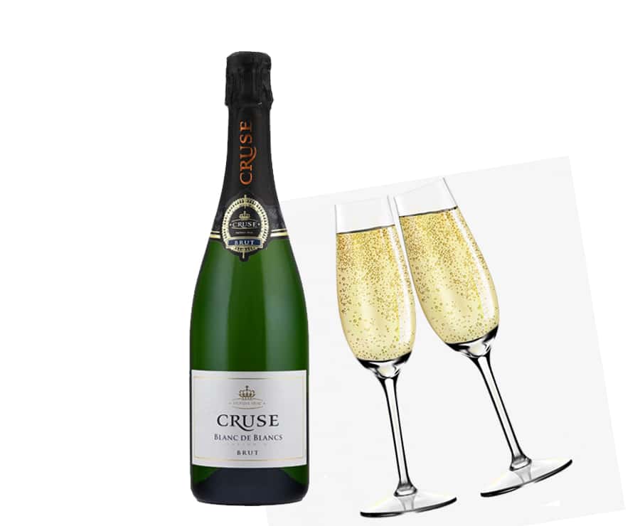 Rượu vang pháp Sparkling Wine Cruse Brut (vang nổ) - Ruma Wine